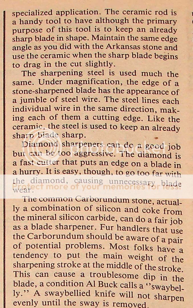 1985 Al Buck article on skinners. | BladeForums.com