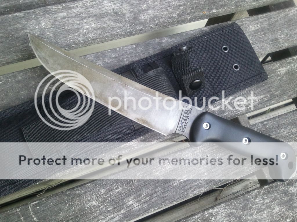 Becker BK10 LE, BK5, Skystorm Leather Sheath, ESEE 3MIL | BladeForums.com