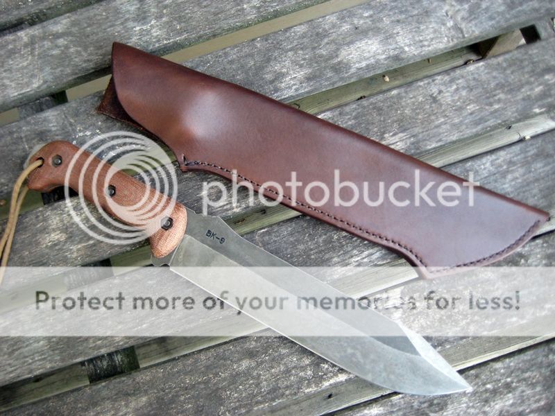 Becker BK10 LE, BK5, Skystorm Leather Sheath, ESEE 3MIL | BladeForums.com